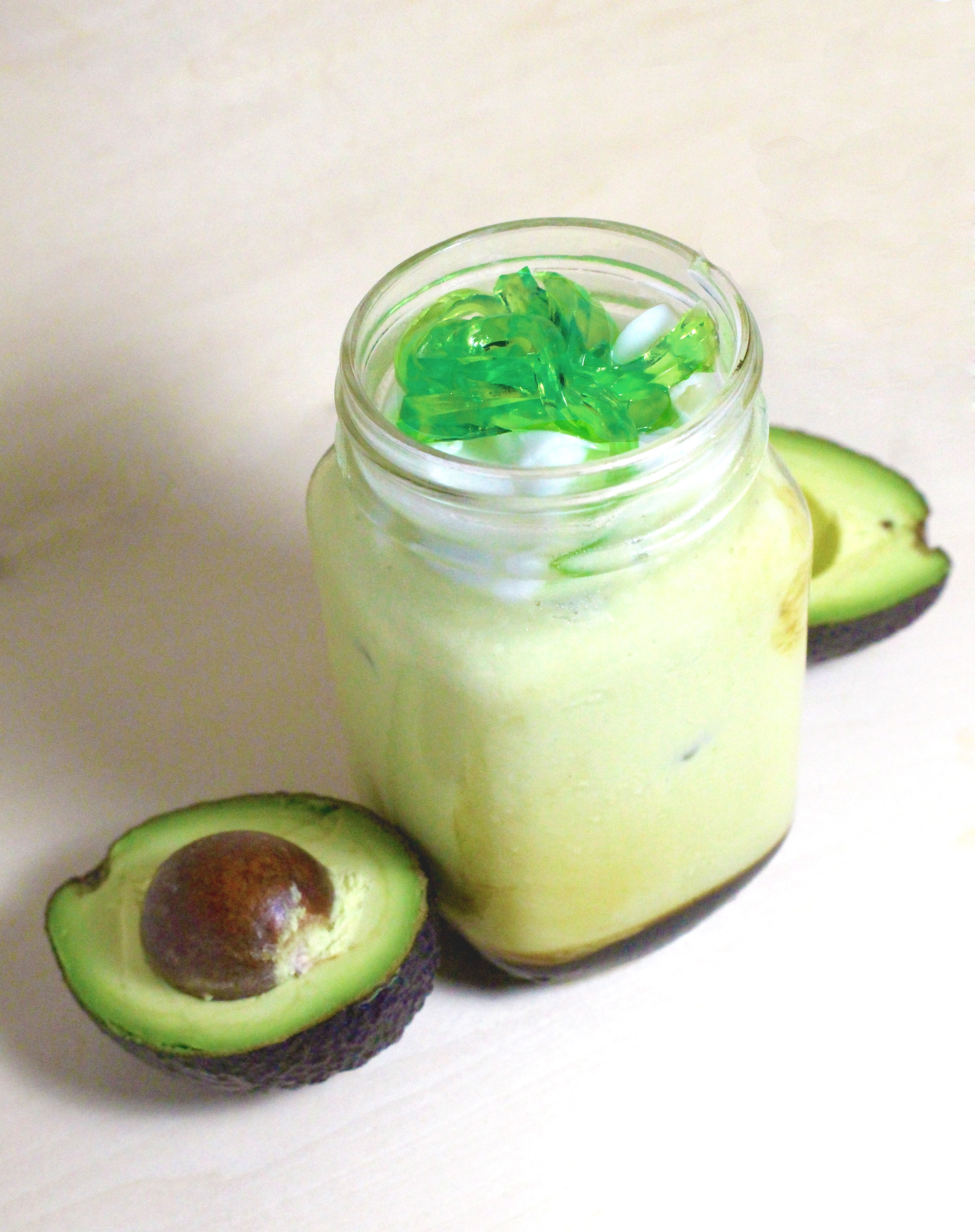 Avocado & Gula Melaka Chendol Milkshake – Dessert Guru